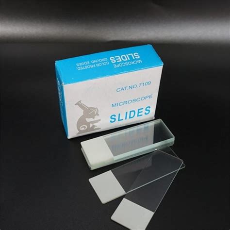 China Plain Microscope Slides Pengilang Pembekal Kilang Borong Terus