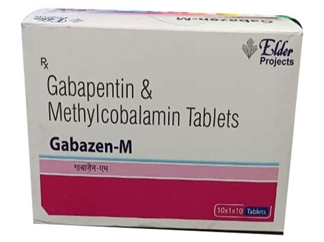 Gabapentin And Methylcobalamin Tablet 1x10tablets At Rs 275 Box In Prayagraj