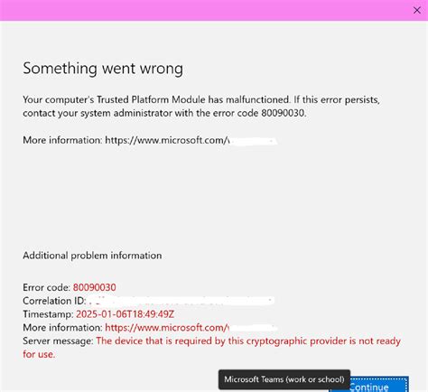 Cant Log In To Office Outlook Teams Something Went Wrong 657rx Microsoft Qanda