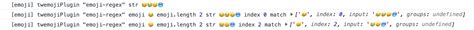 [bug] plugin emoji unable to render multiple emoji · issue 784