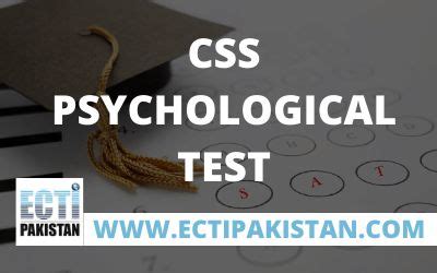 CSS Psychological Test Guideline Psychology Types Of Verbs Learn English