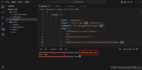 Vscode编译多个c文件vscode编译多个c文件 Csdn博客