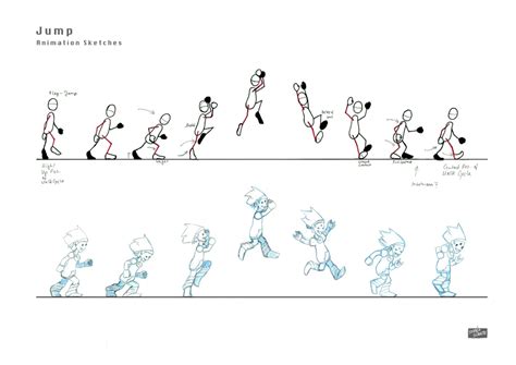 monster grrrrl animation sketches jump by gwenstacy on deviantart