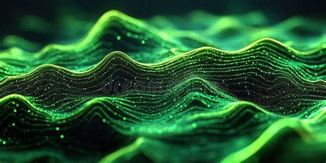 Colorful Abstract Waves Display A Mesmerizing Flow Of Light And Texture