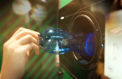 Reverse Vending Bottle Recycling Machine Stock Image Image Of Recycled Process 255913815