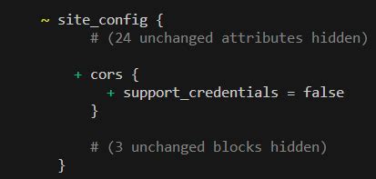 Azurerm Linux Function App Doesn T Save Any Property Of The Cors Section In State Files