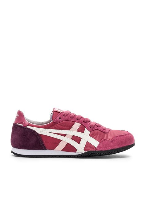 ONITSUKA TIGER Serrano Sneaker in Mauve Wood & Cream | ModeSens
