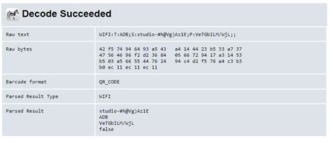 Android Generating ADB QR Code For Connecting To A Wireless Debugging
