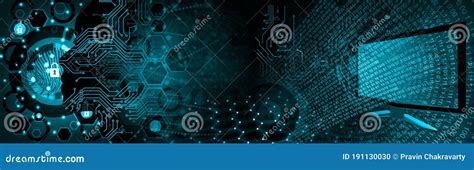 Binary Code Computer Background Polygon Data Security Or Protection