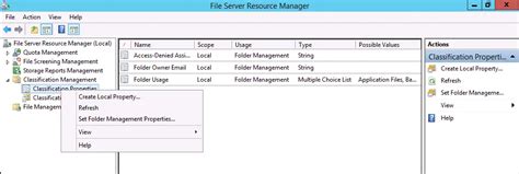 Using File Server Resource Manager Fsrm To Locate And Classify