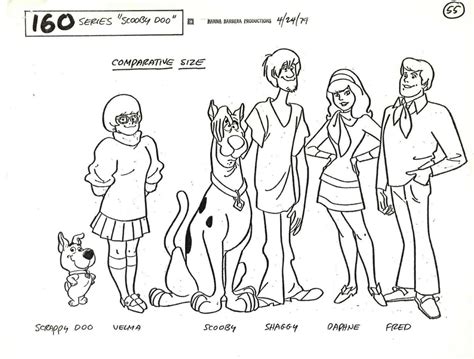 Animation News Art Scooby Doo Model Sheets