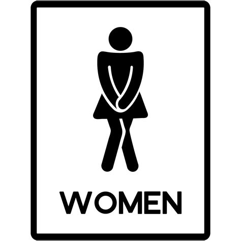 Womens Restroom Sign Printable