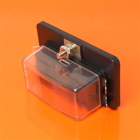 4 Way LED Fuse Box For Standard Blade Fuses With Warning Light 3 Way Components