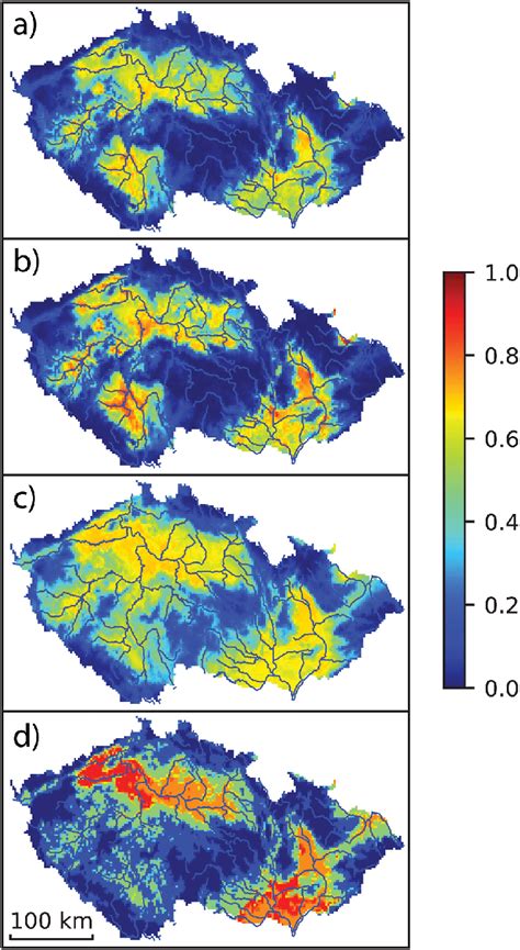A Ecological Niche Models Generated Using Environmental Predictors Download Scientific