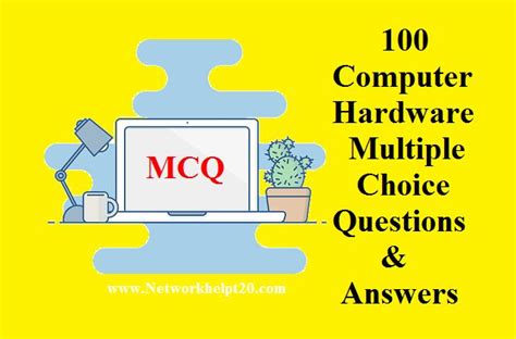 Computer Hardware MCQ Questions Answers Computer Hardware Mcq Computer