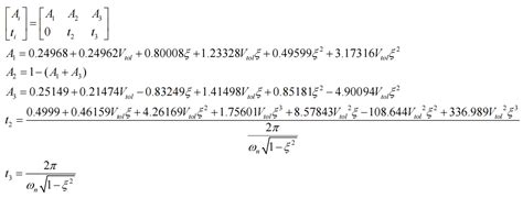 振动抑制——输入整形（input Shaping） Csdn博客