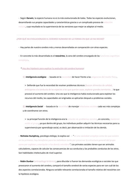 SOLUTION Cap Tulo Influencia De La Evoluci N Y La Cultura En Los Procesos Psicosociales