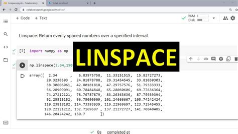 Python Linspace YouTube