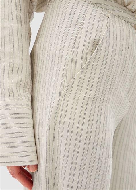 Armedangels Caarunus Lino Stripes Bei Greenality