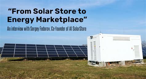 Interview With Sergey Fedorov About Energy Solutions
