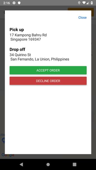 Create A Food Ordering App In React Native Part Adding The Driver App And Chat Functionality