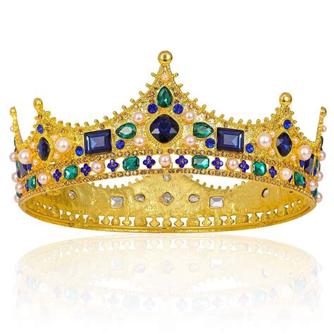 Gold Crown Prom King Crown Prom King And Queen Crown Set 2 Pack