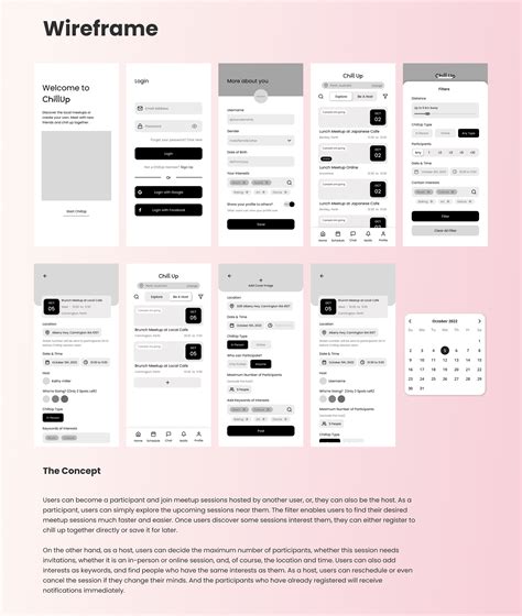 Ux Design Challenge Social Event Organizing App On Behance
