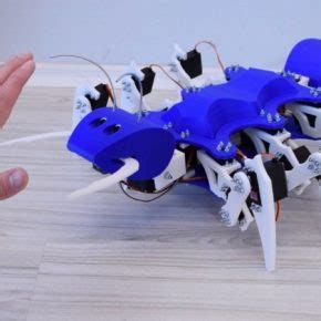 Arduino Mega Powered Hexapod Robot Open Electronics Open Electronics