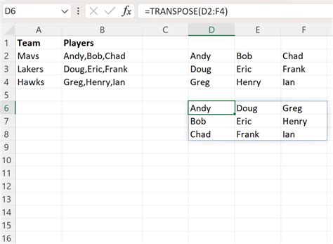 Excel How To Split Comma Separated Values Into Rows