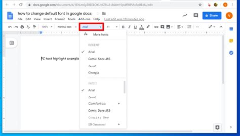 How To Change Default Font In Google Docs Itechguides