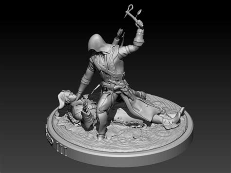 3d Printed Assassins Creed Iii By Marcelo Lopes Vieira Tchelos Pinshape