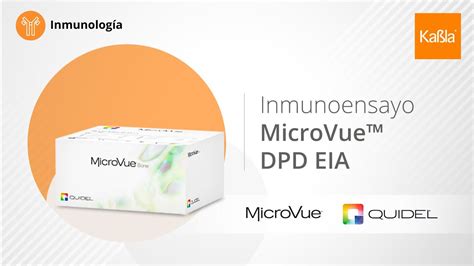 Kabla Inmunoensayo De Dpd Eia Microvue Quidel Youtube