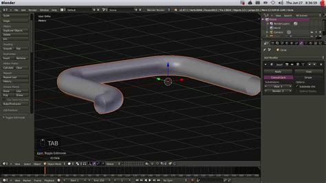 Model Pipes In Blender YouTube