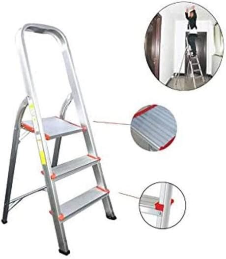 Aluminum Steps Household Ladder 3 Steps Buy Best Price In Uae Dubai Abu Dhabi Sharjah