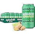Amazon.com: Spindrift Soda Ginger Ale Soda Made with Real Squeezed ...