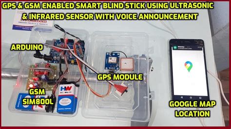 GPS GSM Enabled Blind Stick Tracking Using Ultrasonic Infrared