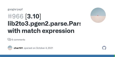 310 Lib2to3pgen2parseparseerror With Match Expression · Issue