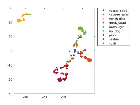 view network behavior using tsne matlab and simulink