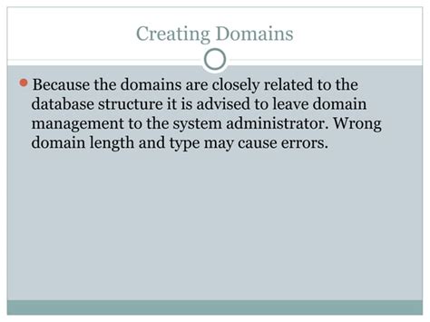 Domains In Ibm Maximo Asset Management Ppt