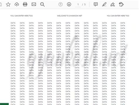 HOW TO PRINT HEADER ON ALL THE PAGES IN EXCEL GyanKosh Learning Made Easy