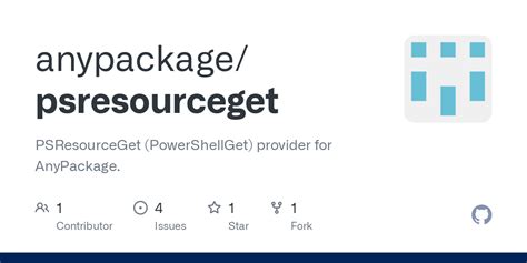 Github Anypackagepsresourceget Psresourceget Powershellget Provider For Anypackage