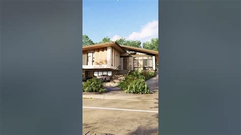 Lumion Render Modern House Exterior Design Lumion Architecturalvisualization Sketchup Youtube