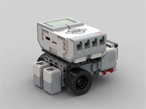 Lego Moc Ev3 Base Robot Home Version 31313 With Line Follower By