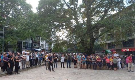 Со нов протест дел од велешките пензионери потсетија на нивните барања за линеарно покачување и