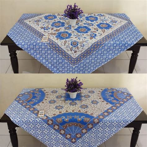 Jual Batik Karesta Taplak Meja Batik Raden Ajeng Ukuran 120 x 110 cm Taplak Meja Tamu Taplak ...