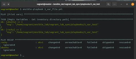 ansible variables ostechnix