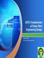 Energy Conservation Pdf EE Fundamentals Of Power Plant Engineering Design EARL M OPISO