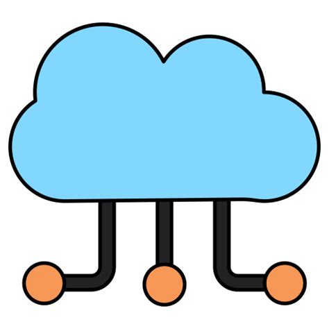 Cloud Network Generic Color Lineal Color Icon