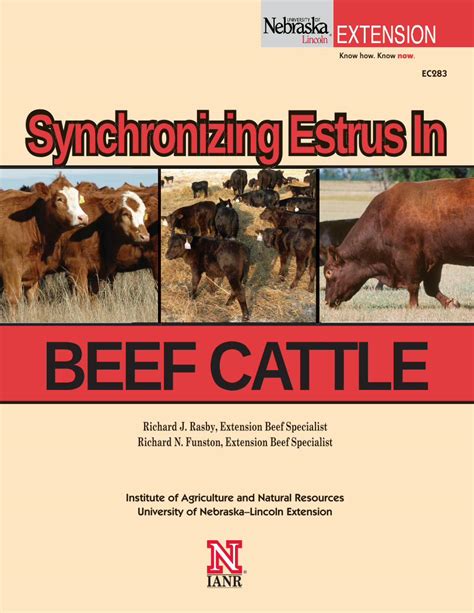 Pdf Beef Cattle · Synchronization Products Control The Estrous Cycle In Beef
