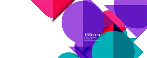 삼각형과 원으로 최소한의 기하학적 추상 배경을 청소하십시오 커버 배너 전단지 및 포스터 및 기타 디자인에 대한 벡터 일러스트레이션 0명에 대한 스톡 벡터 아트 및 기타